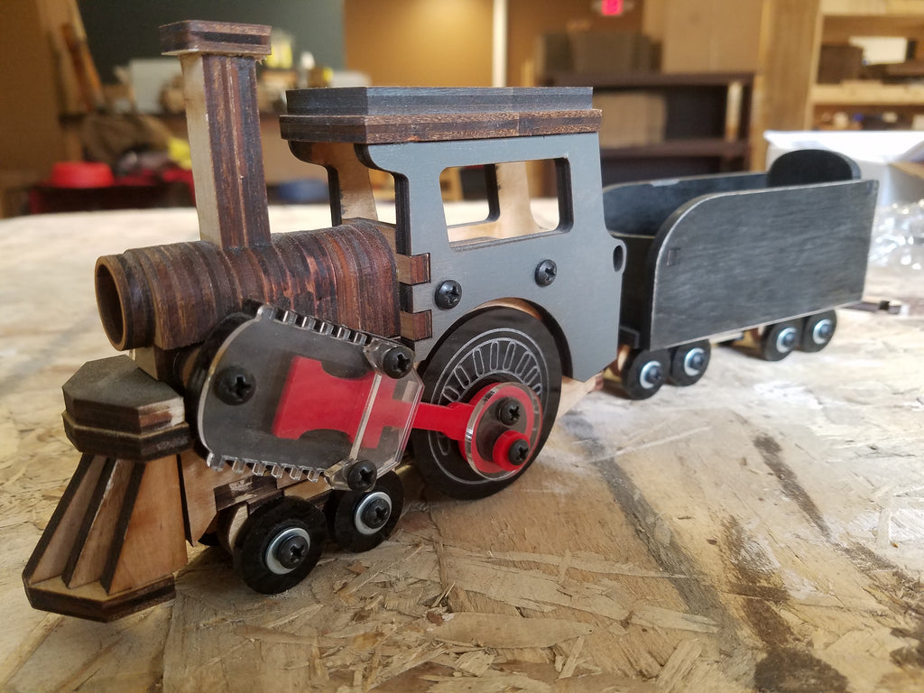 Liberty Steam Engine and Coal Tender – Construct A Truck USA