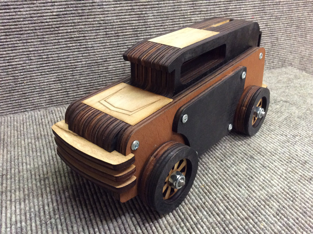 50's Sedan Coin Bank Kit – Construct A Truck USA