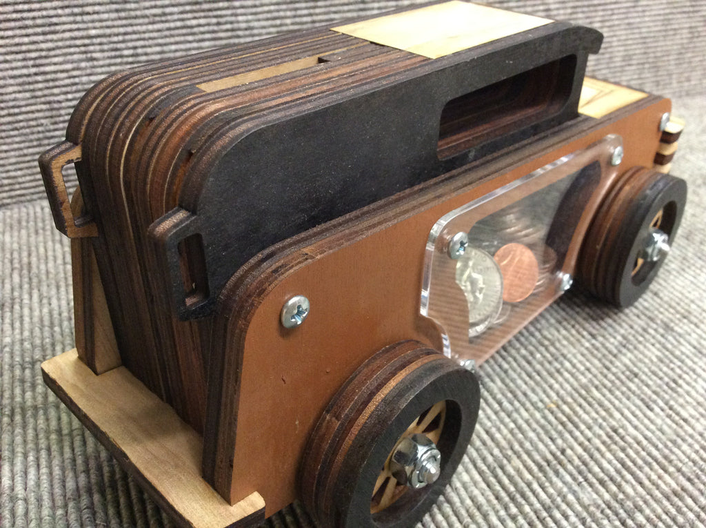 50's Sedan Coin Bank Kit – Construct A Truck USA